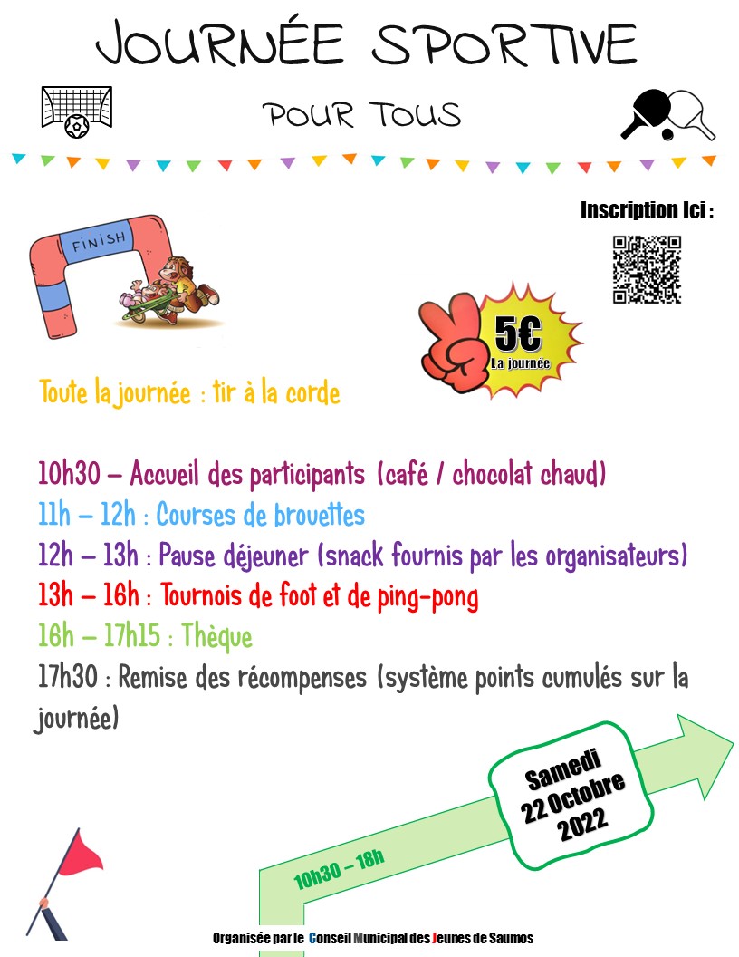 Journée sportive pour tous - Saumos
