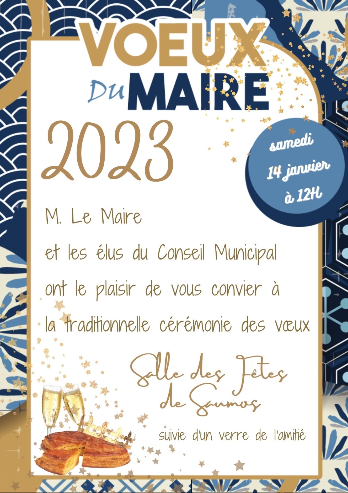 Vœux du Maire - Saumos Vœux du Maire - Saumos